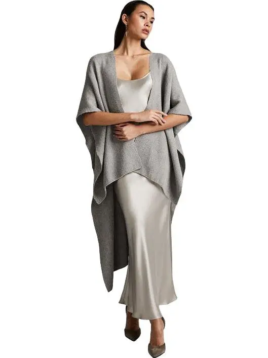 Voz Alpaca Duster - Light Grey