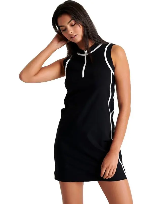 Shan Lycra Sporty Dress - Black