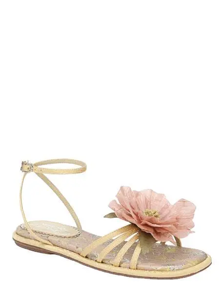 CIRCUS NY BY SAM EDELMAN Olana Strappy Sandals - Dusty Yellow/ballet Blush