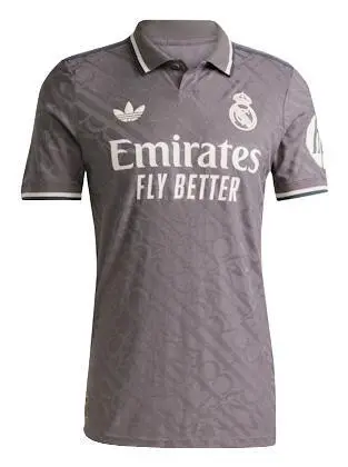 Adidas Real Madrid 24/25 Third Jersey - Charcoal