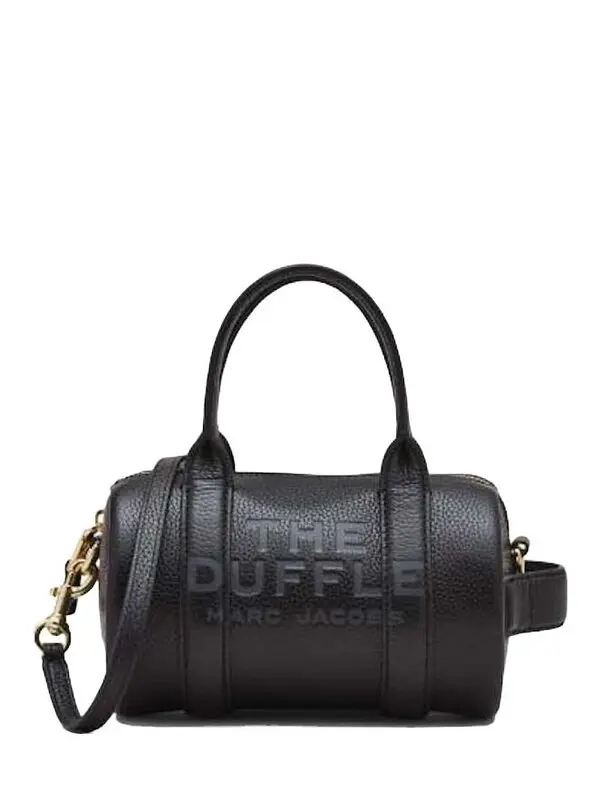 Marc Jacobs The Leather Mini Duffle - Black
