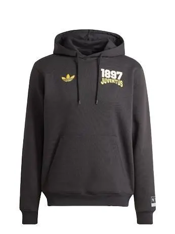 Adidas Juventus Vrct Hoodie - Black/active Gold