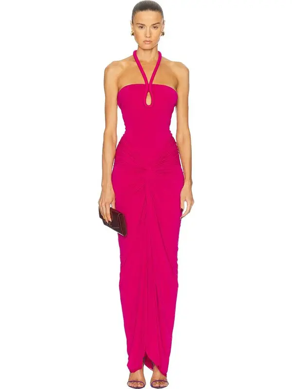 Silvia Tcherassi Tori Dress - Fuchsia