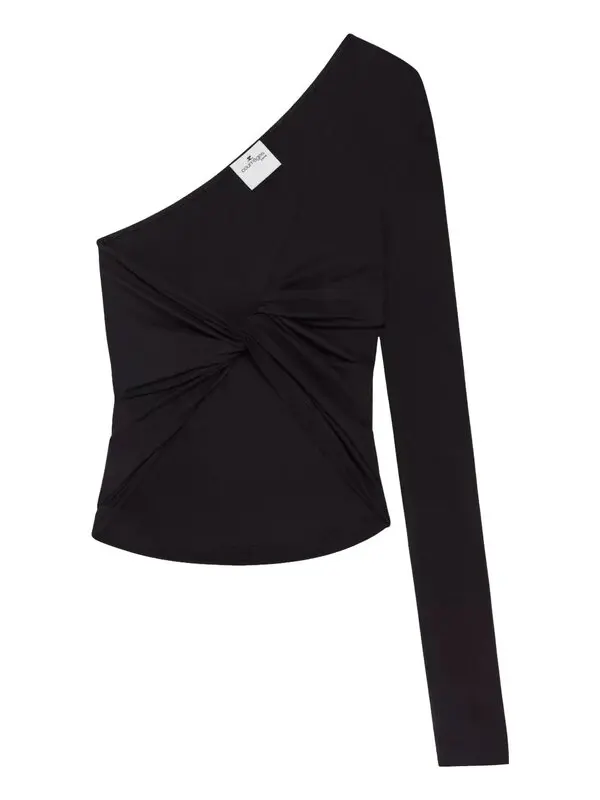 COURREGES Asymmetrical Top - Black