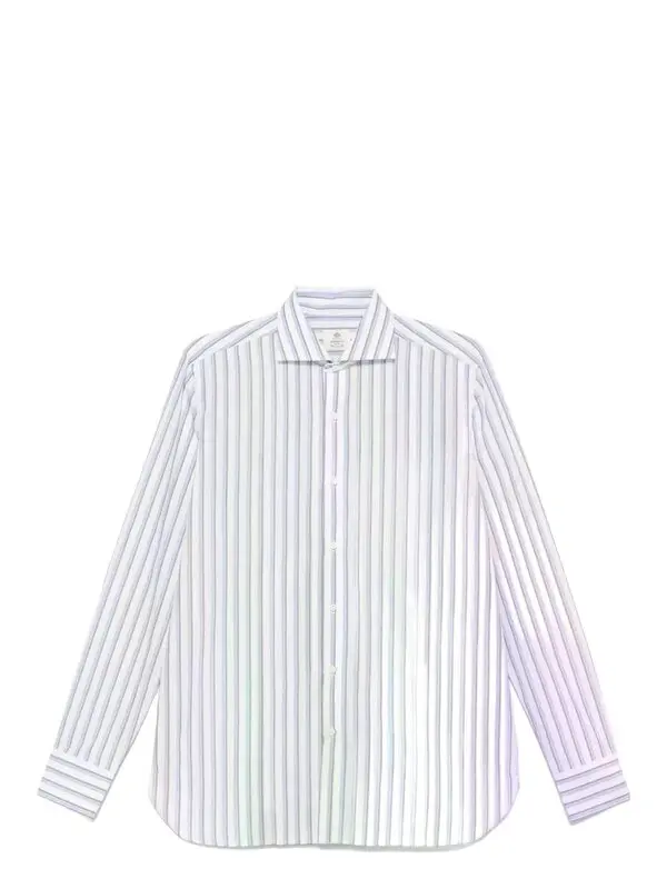 LUIGI BORRELLI Striped Shirt - White