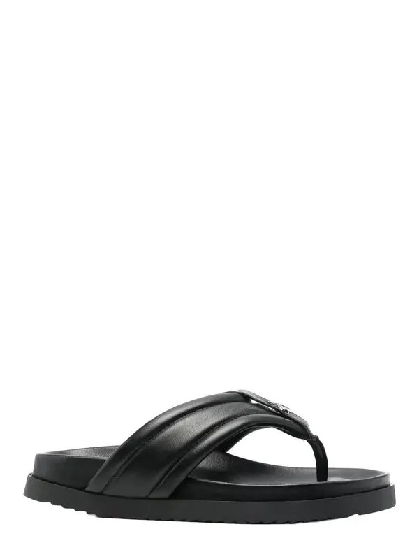 Patrizia Pepe Fly Slides - Black