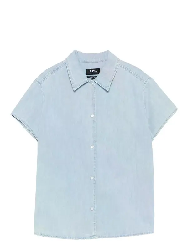 A.p.c. Marina Shirt - Blue
