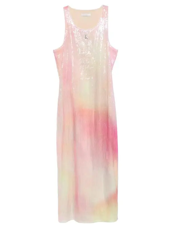 Patrizia Pepe Sequin-embellished Midi Dress - Pink