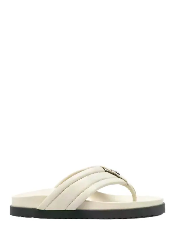 Patrizia Pepe Fly Slides - Neutrals