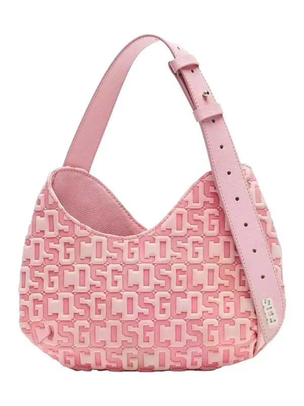 Gcds Small Twist Shoulder Bag - Pink