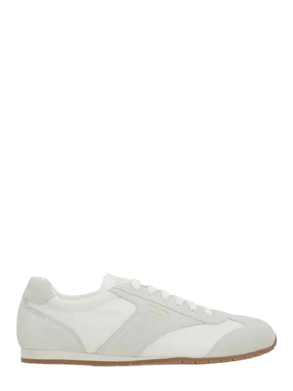 Prada Buckle Up Shoes - White