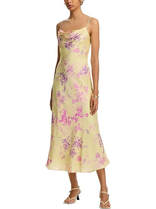 French Connection Elyria Oona Maxi Dress - Cornsilk Yellow