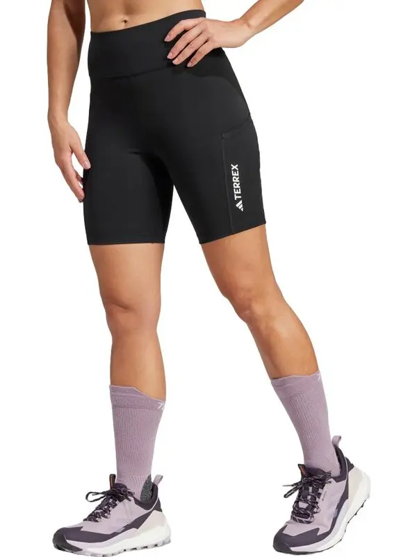 Adidas Terrex Multi 8-inch Tight Shorts - Black