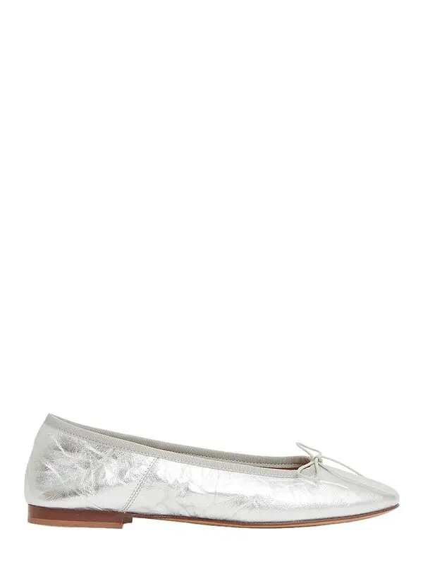 MANSUR GAVRIEL Dance Ballerina Flats - Silver
