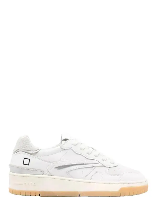 D.a.t.e. Leather Sneakers - White