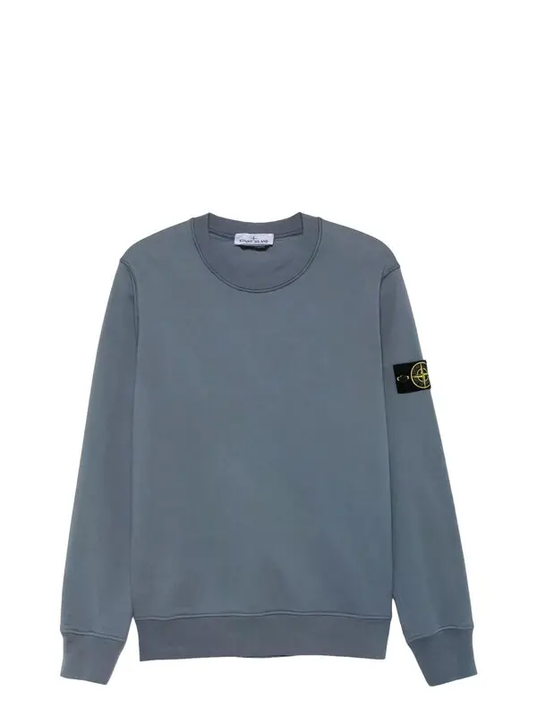 Stone Island Cotton Sweatshirt - Blue