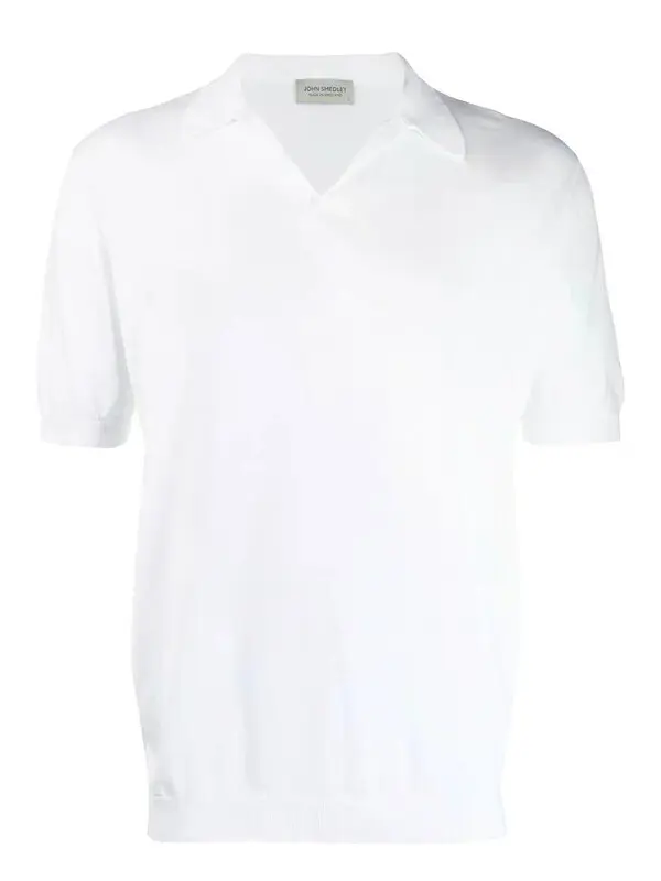 John Smedley Noah Polo Shirt - White