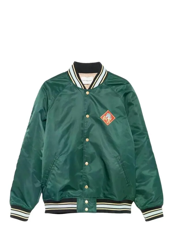 Drole De Monsieur Le Bomber Polo Bomber Jacket - Green