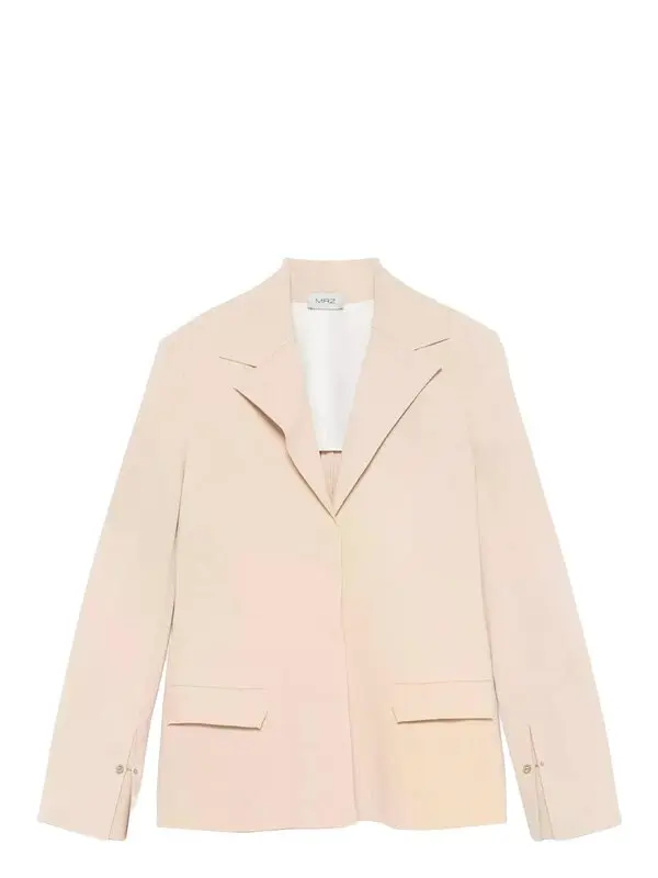 MRZ Single-breasted Blazer - Neutrals