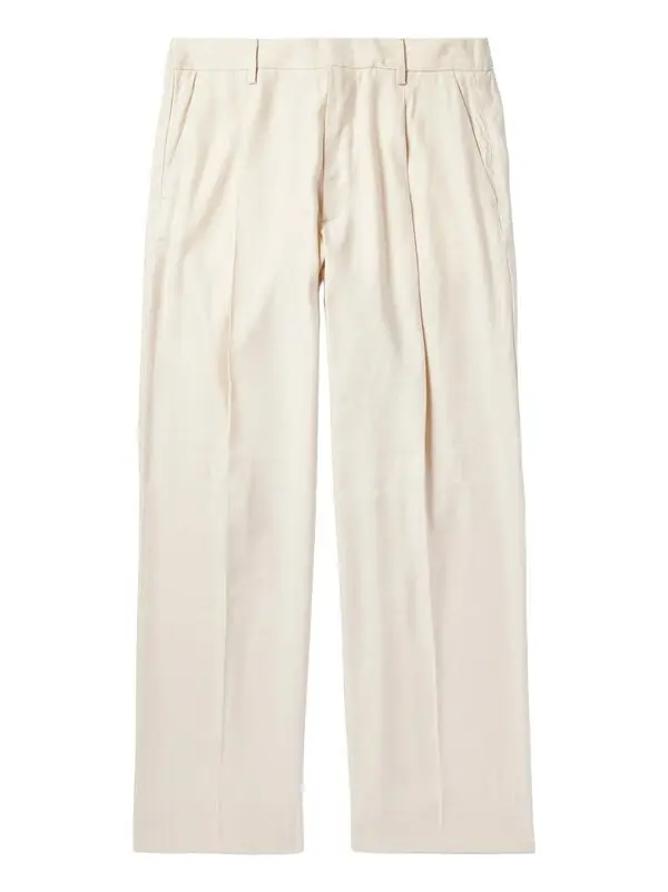 Nn07 Kay 1808 Straight-leg Trousers - Neutrals
