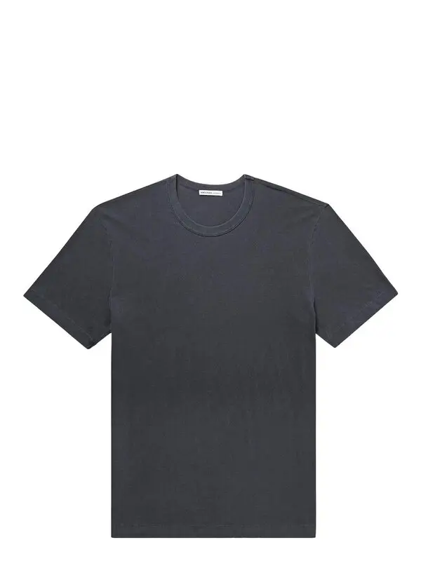 JAMES PERSE Combed Cotton-jersey T-shirt - Blue