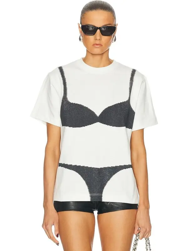 Marc Jacobs Bra Box Tee - White