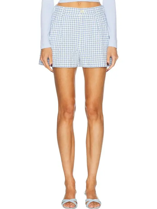 Marni High Waisted Short - Light Blue