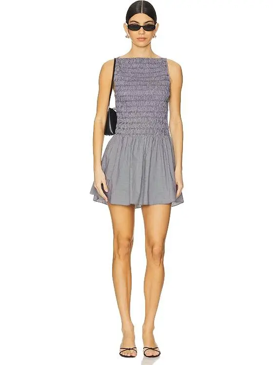 Faithfull The Brand Noa Mini Dress - Black