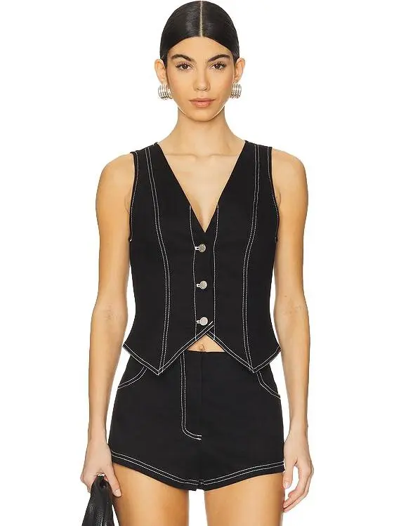 BY.DYLN Tyler Vest - Black