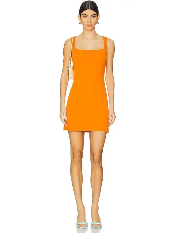 Simkhai Arella Mini Dress - Tangerine