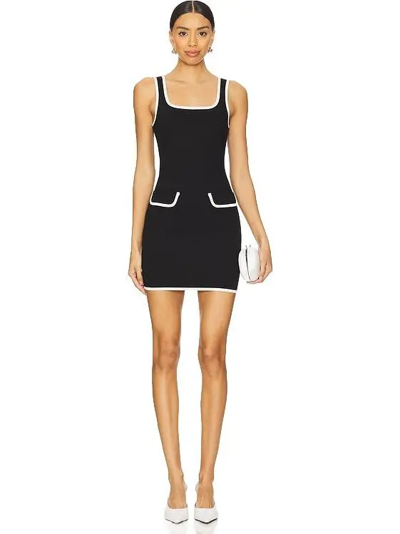 ALL THE WAYS Brinley Mini Dress - Black