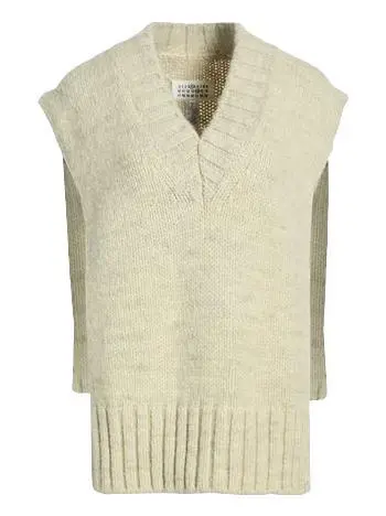 MAISON MARGIELA Sleeveless Knit Top - Sage Green