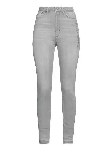 Karl Lagerfeld Slim Fit High-waisted Jeans - Grey