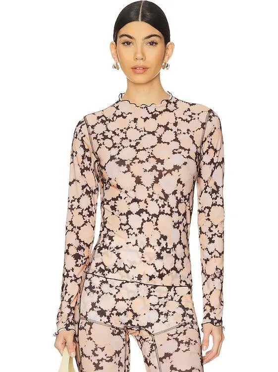 KNWLS Halcyon Top - Hazy Floral