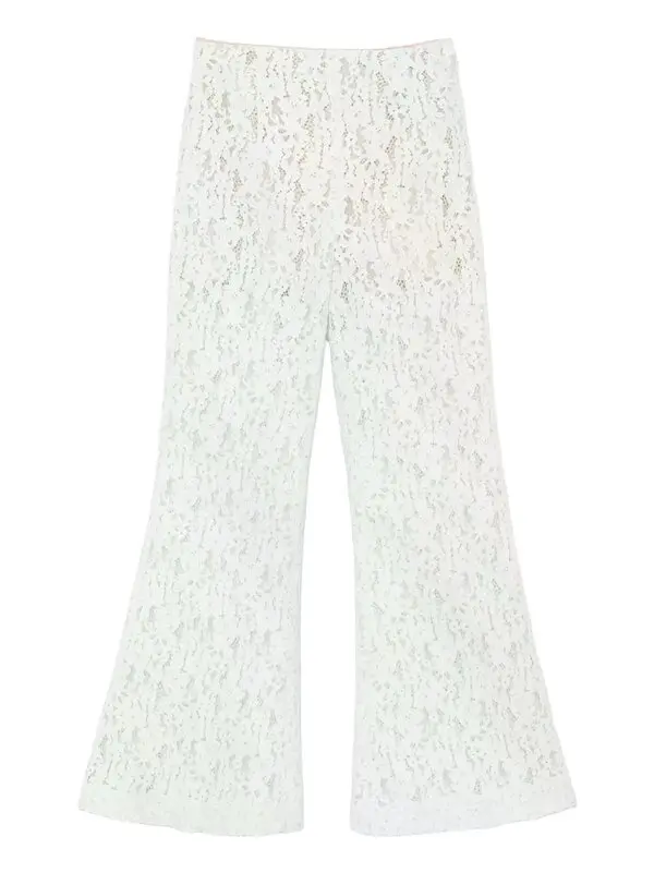 TWINSET Lace Trousers - Green