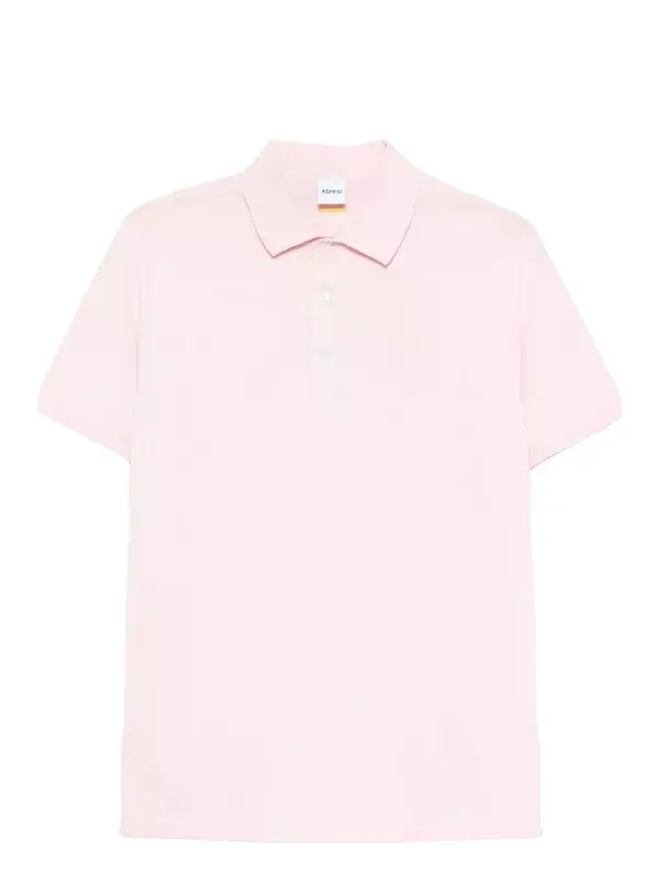 Aspesi Cotton Polo Shirt - Pink