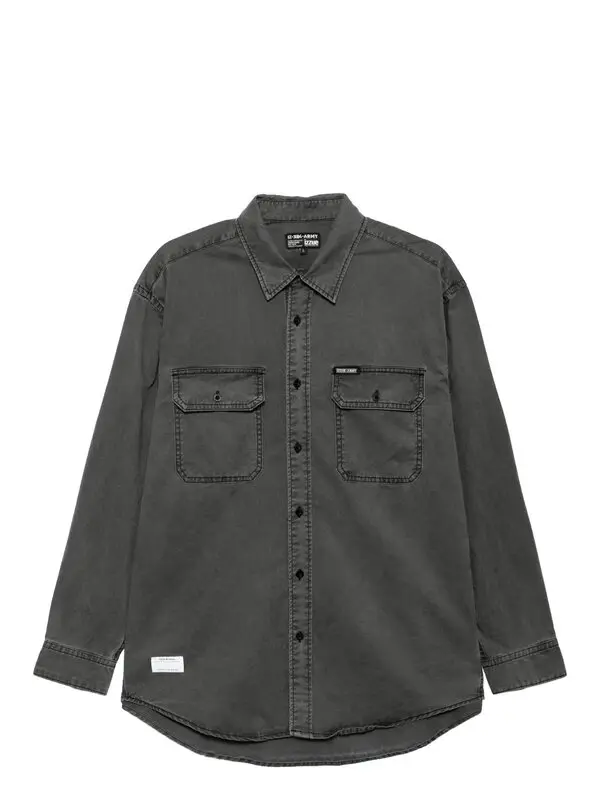 Izzue Cotton Shirt - Grey