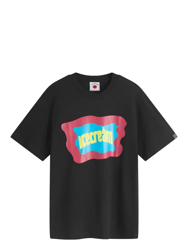 ICECREAM Block Logo T-shirt - Black