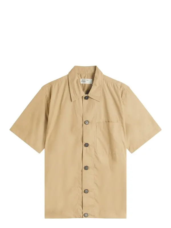 Universal Works Recycled Poly Tech Overshirt - Sand