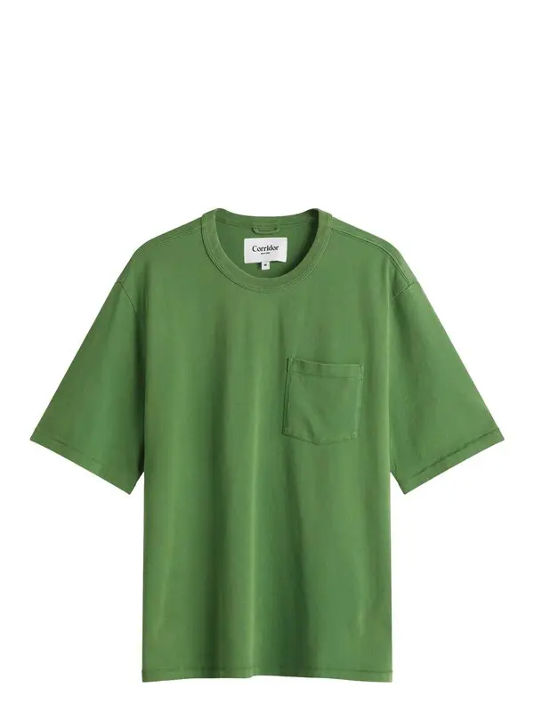 CORRIDOR Garment Dye T-shirt - Green