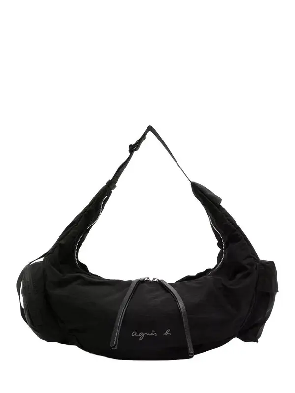 AGNÈS B. Nylon Shoulder Bag - Black