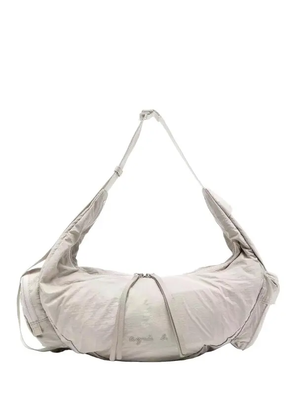 AGNÈS B. Nylon Shoulder Bag - Neutrals
