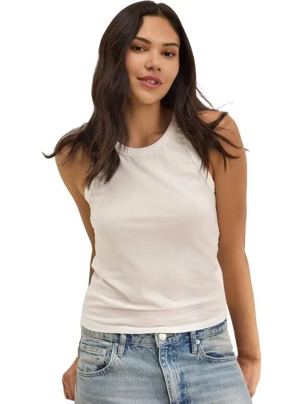 Velvet By Graham & Spencer Greer Tank Top - White