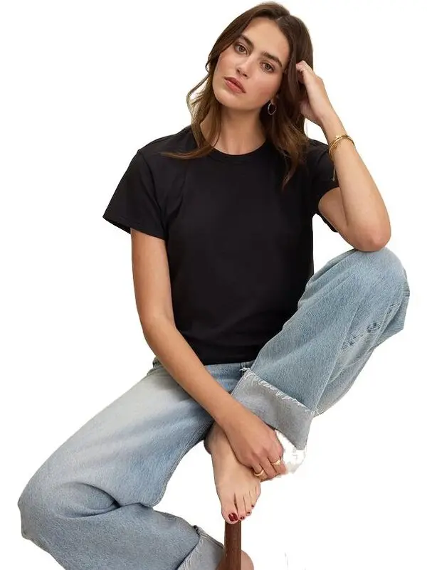 Velvet By Graham & Spencer Jazz Tee - Black