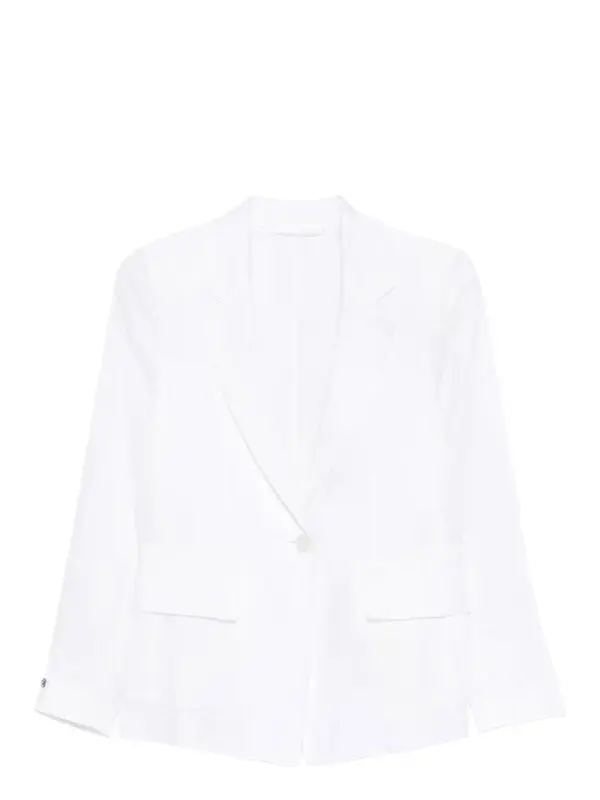 Peserico Linen Blazer - White