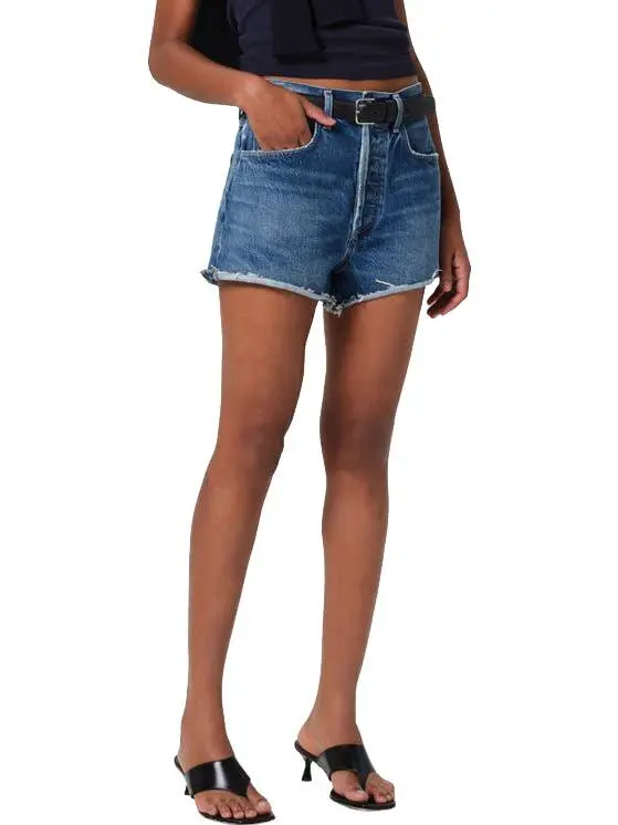 Citizens Of Humanity Marlow High-waist Denim Shorts - Allora