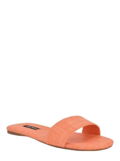 Nine West Lolipop Slide Sandal - Orange