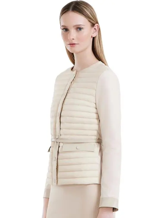 Rudsak Lina Light Down Combo Jacket - Vanilla