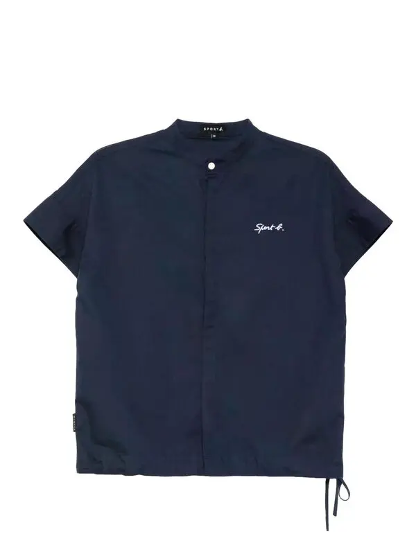 SPORT B. BY AGNÈS B. Logo-embroidered Shirt - Blue
