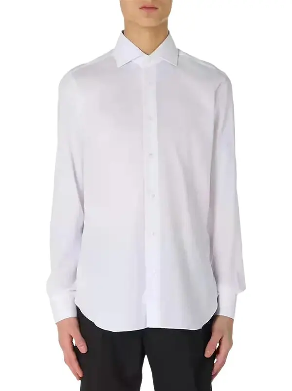 BARBA NAPOLI Cotton Shirt - White